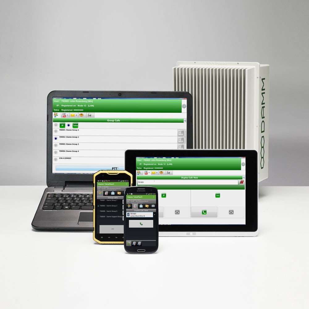 The Critical Communications Review - DAMM TetraFlex® PTT App